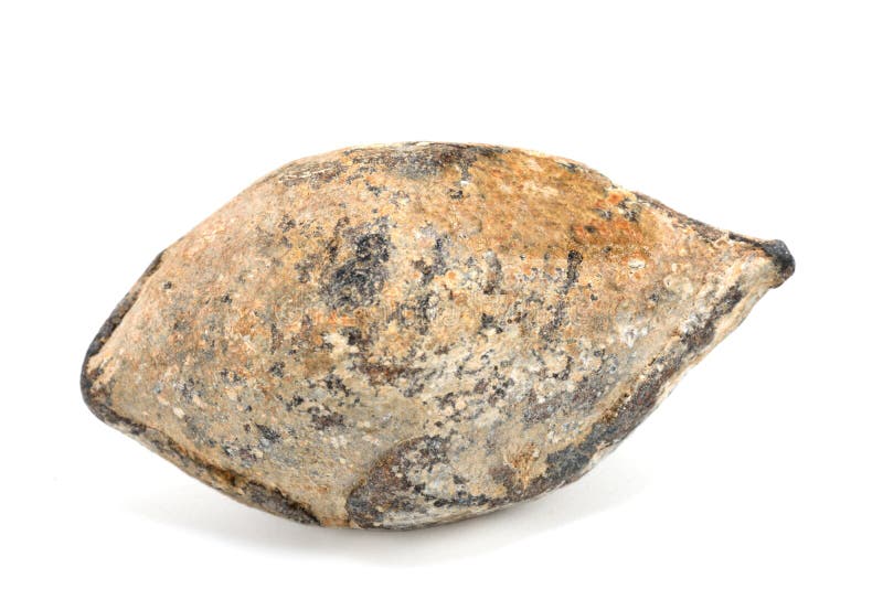 Roman Sling Leather, Closeup. Retro Weapons for Throwing Lead Shells ...