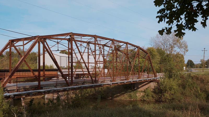 Original Route 66 Bridge from 1921 in Oklahoma Stock Photo - Image of ...