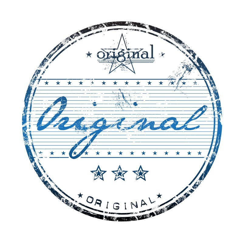Vector original stamp stock vector. Illustration of imprint - 28758906