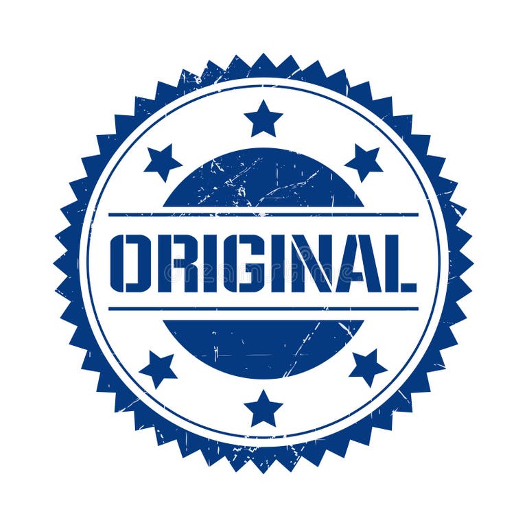 Original Rubber Stamp Original Vector Stock Vector - Illustration of ...