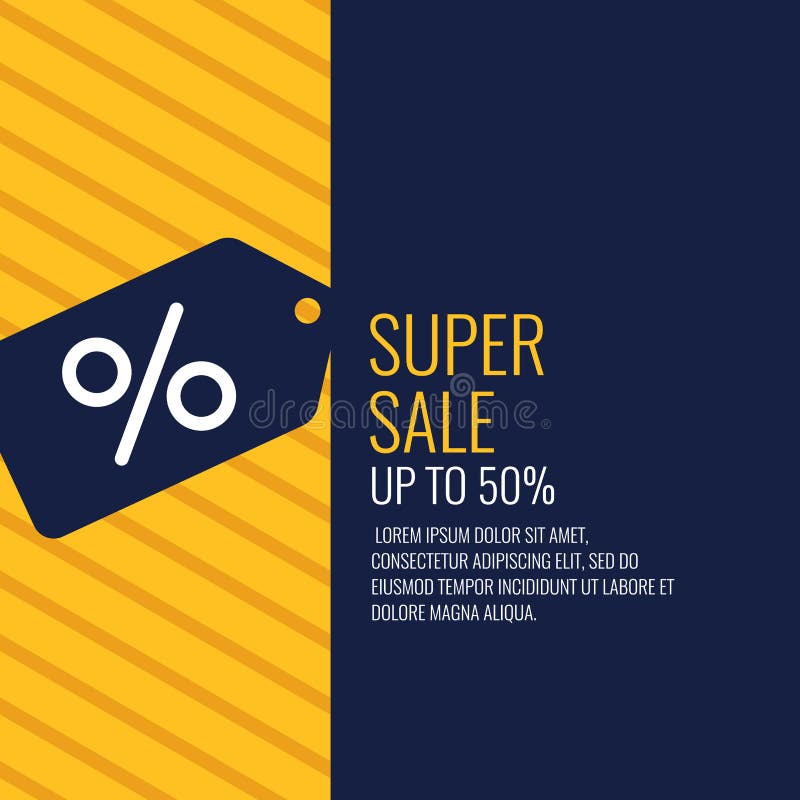 Original Sale Poster for Discount, Vector Illustration Stock Vector ...