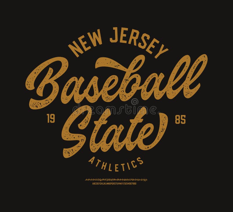 Original Script and Sans Serif Fonts Vector Stock Vector - Illustration ...