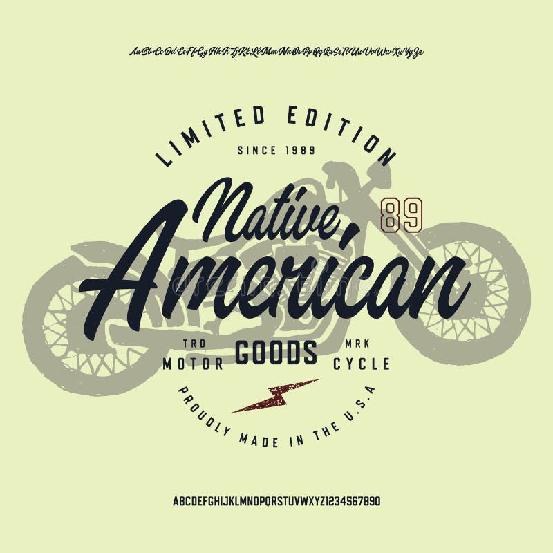 Original Script and Sans Serif Fonts Vector Stock Vector - Illustration ...