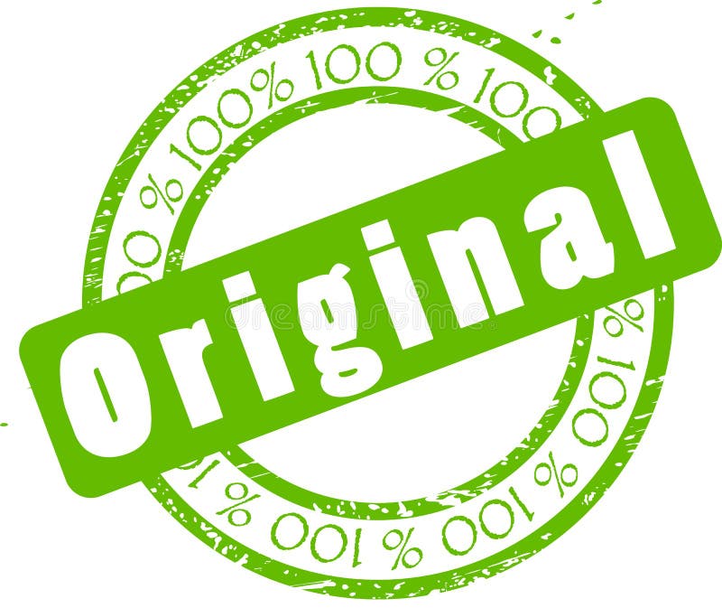 Original Sticker stock vector. Illustration of imprint - 23223717