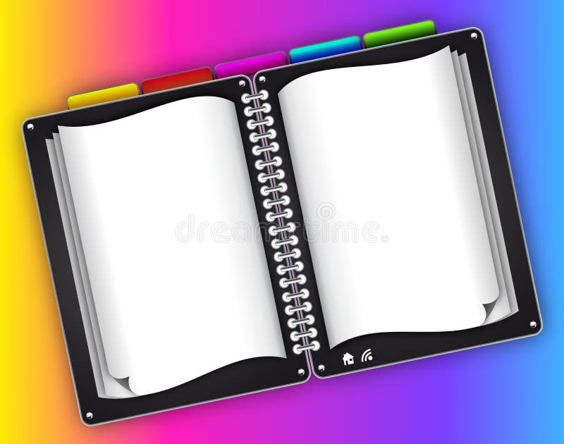 Original Style Futuristic WebSite Template Stock Vector - Illustration ...