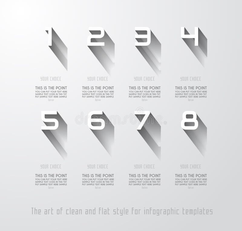 Original Style Infographics Template Stock Vector - Illustration of ...