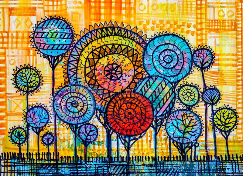 Original Washerwoman Painting Stock Illustration - Illustration of ...