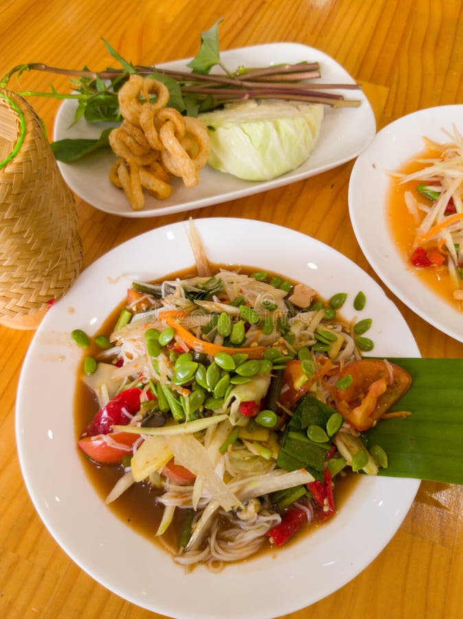 The Original thai food stock photo. Image of meal, restaurant - 203940988