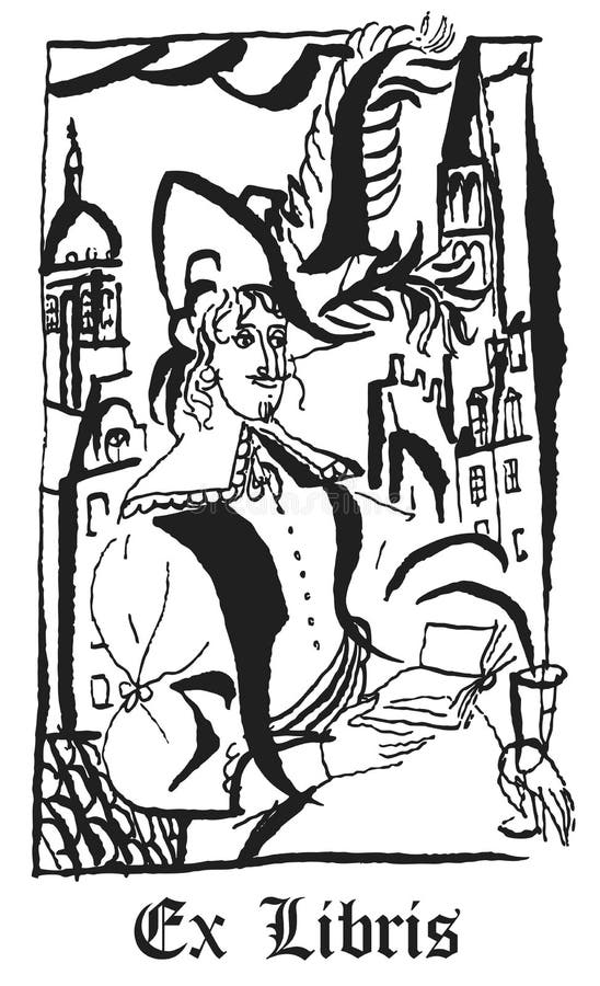 Ex Libris Stock Illustrations – 38 Ex Libris Stock Illustrations ...