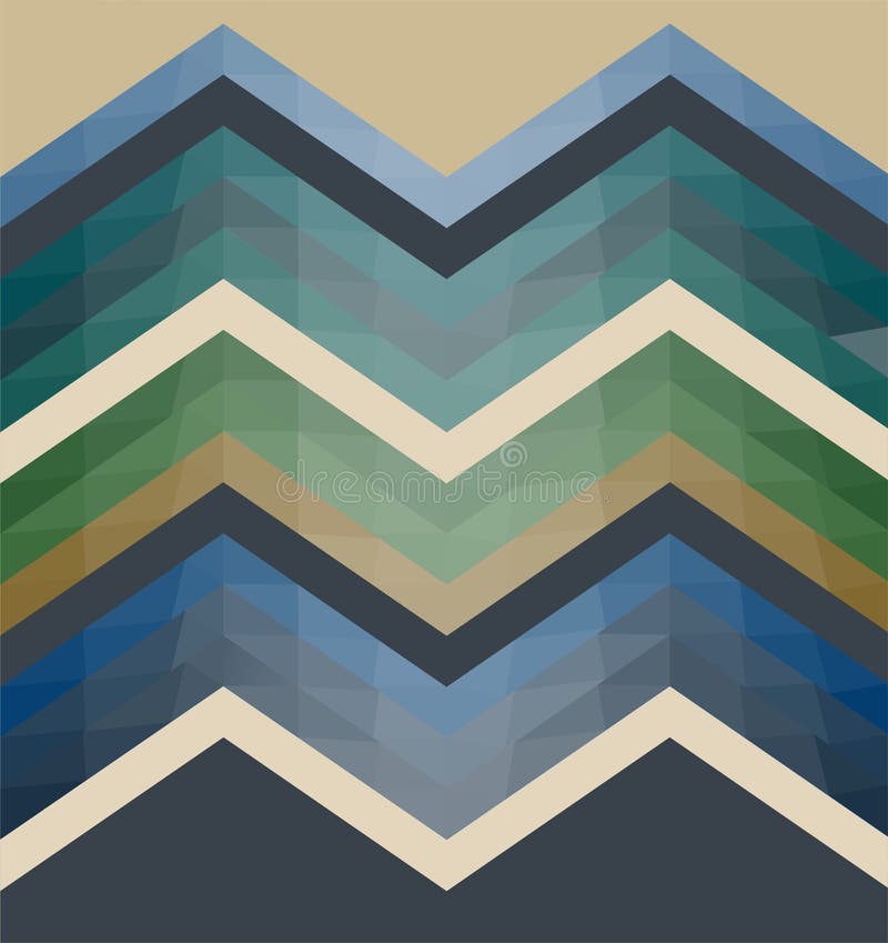 Original Vector Background of Triangles in the Shape of a Snake Stock ...