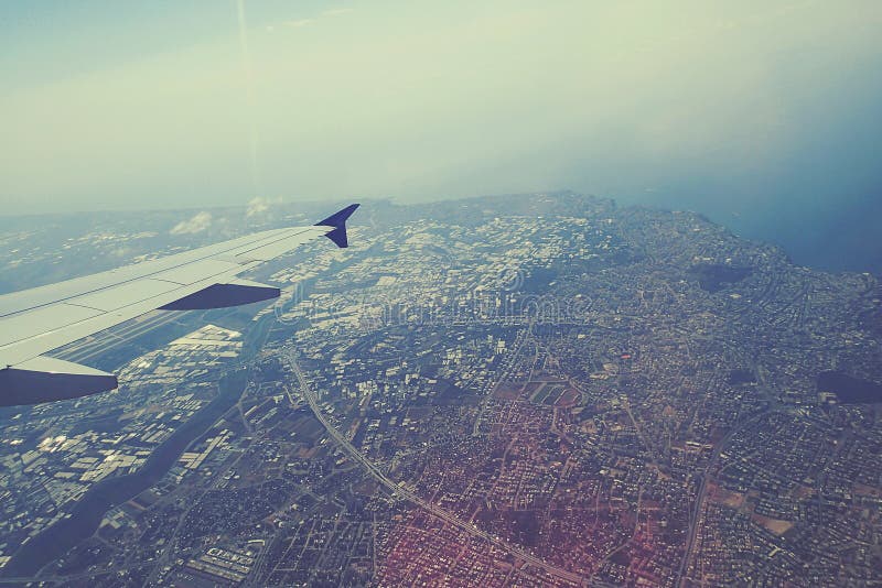 Original View of Turkey from the Windows of Aircraft Flying Over it ...