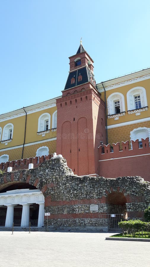Original wall Kremlin stock photo. Image of original - 122613824