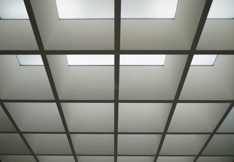 An Original Well Lit Grid Pattern in Black-and-white Stock Image ...