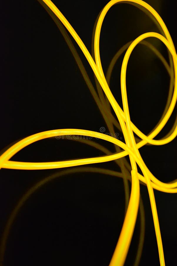 The Original Yellow Lighting of Thick Electoluminescent Wires and Lines ...