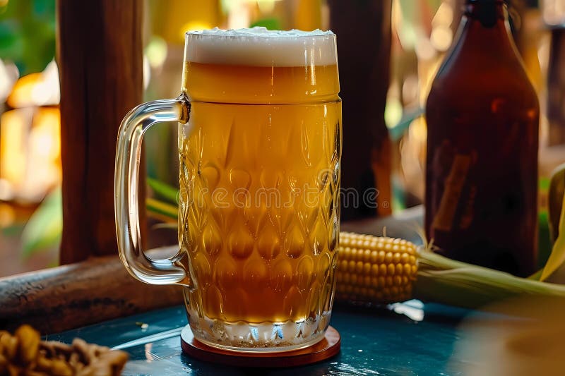 Chicha (Peru) stock illustration. Illustration of fermentation - 304002124