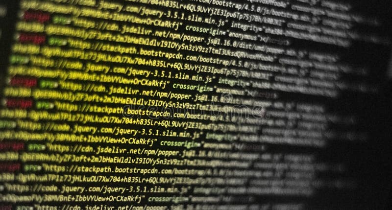 Codice Html Codice Sorgente Programmazione Web Php Sfondo Codice Astratto Html Codice Computer