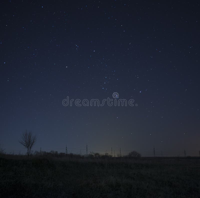 Orion Constellation stock photo. Image of night, macrophoto - 132029806