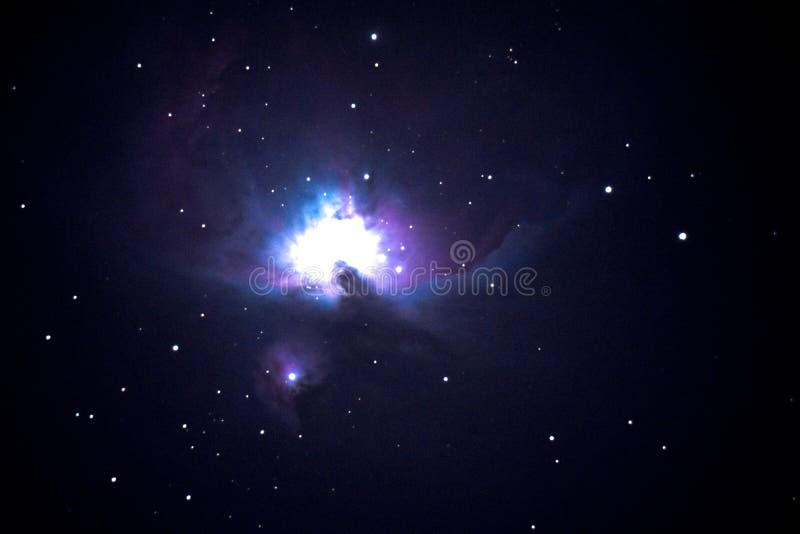Orion Nebula Cluster stock image. Image of hobby, cluster - 219320277