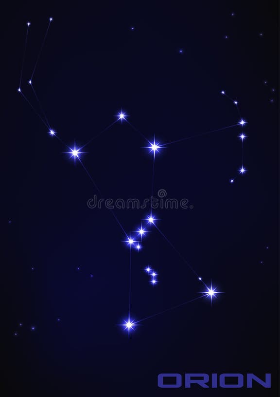 Orion Constellation Stock Illustrations – 1,770 Orion Constellation ...