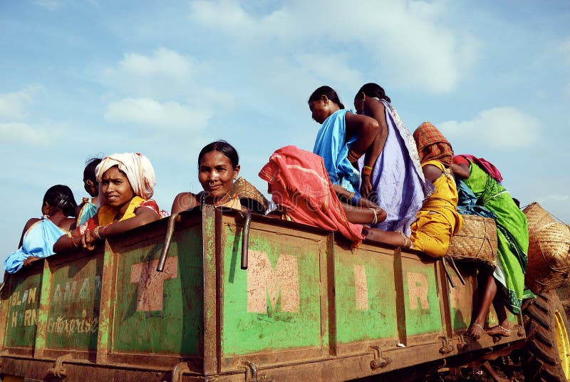 Orissa s tribal women. editorial photo. Image of village - 13255601