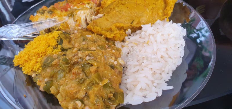 Orixa Tradicional Candomble Alimento De Bahia Caruru Foto de archivo ...