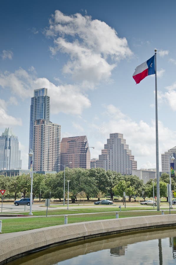 Orizzonte Del Centro Di Austin Texas Fotografia Editoriale - Immagine ...