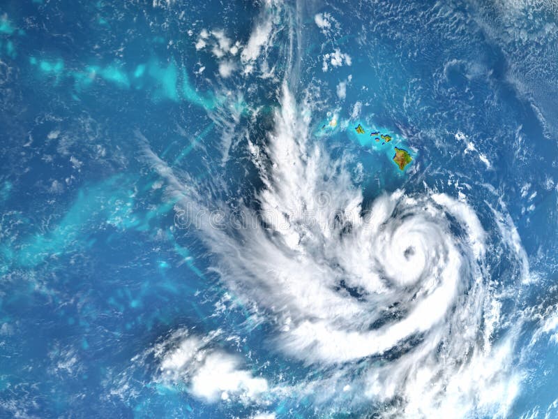 Orkan från utrymme stock illustrationer. Illustration av körfält ...