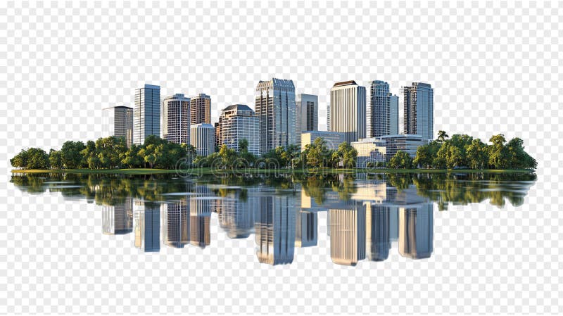 Orlando city skyline stock image. Illustration of white - 341484847