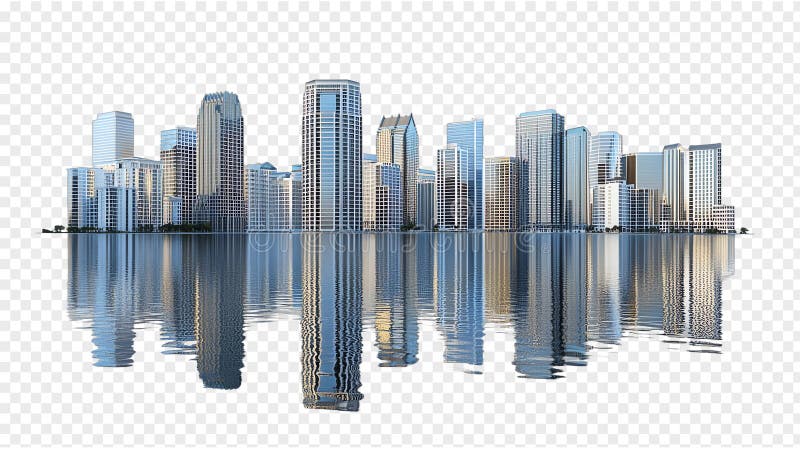 Orlando city skyline stock illustration. Illustration of american ...