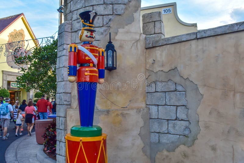 Top View of Nutcracker at Seaworld. Editorial Image - Image of cane ...