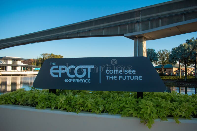The Epcot Experience Sign at Epcot 122. Editorial Stock Photo - Image ...