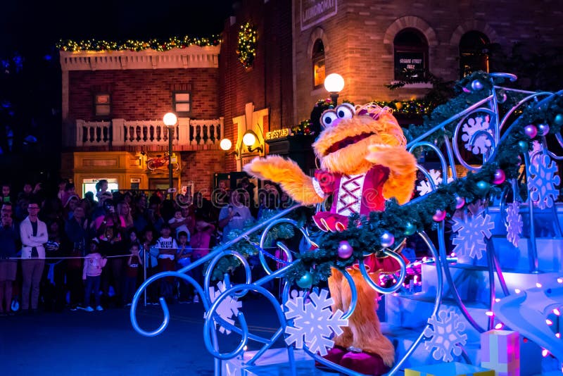 Zoe in Sesame Street Christmas Parade at Seaworld 2 Editorial Photo ... Zoe in Sesame Street Christmas Parade at Seaworld 2 Editorial Photo ...