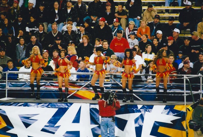 Orlando Rage cheerleaders editorial photo. Image of game - 48539986