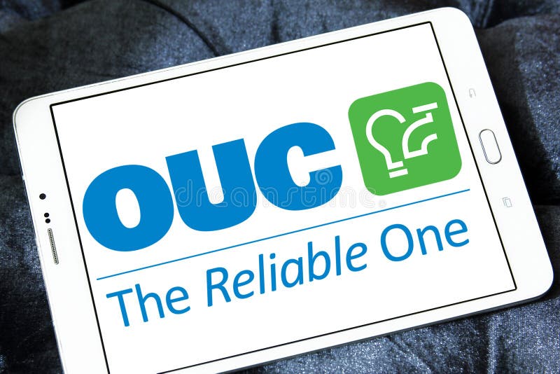 Orlando Utilities Commission, OUC, Logotipo Da Empresa Foto de Stock ...