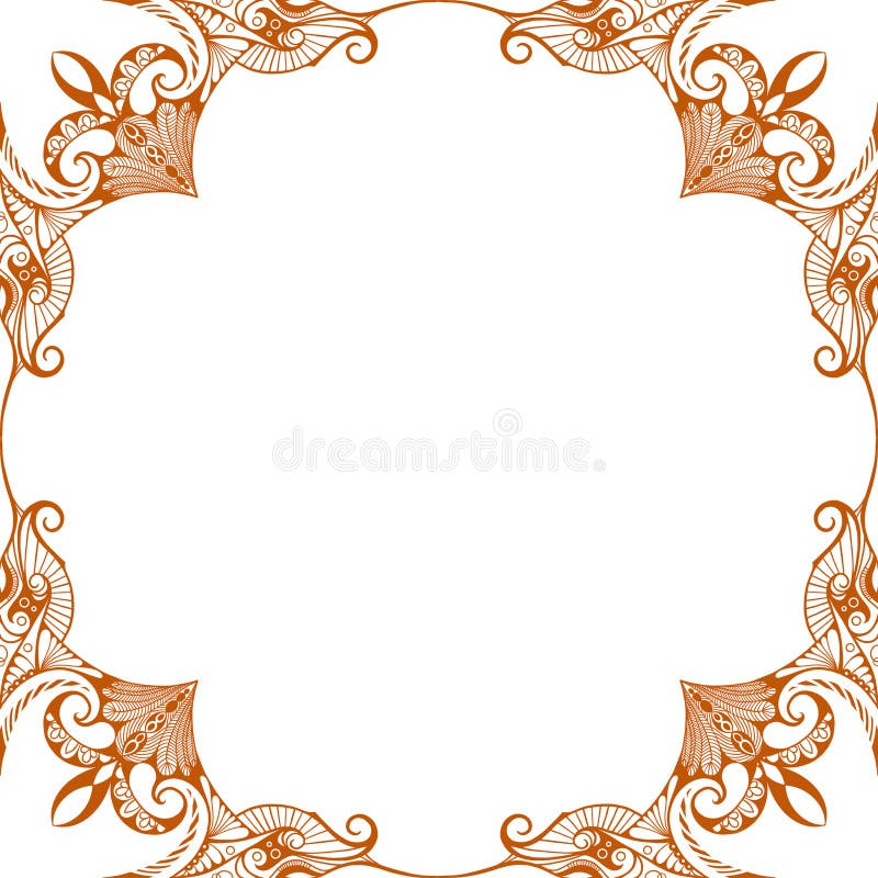 Decorative Border Corner Decors Stock Illustrations – 158 Decorative ...
