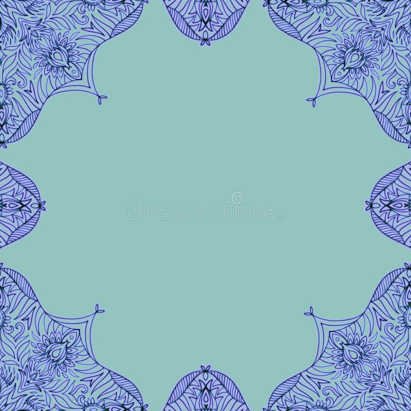 Turquoise Lace Border Stock Illustrations – 1,406 Turquoise Lace Border ...