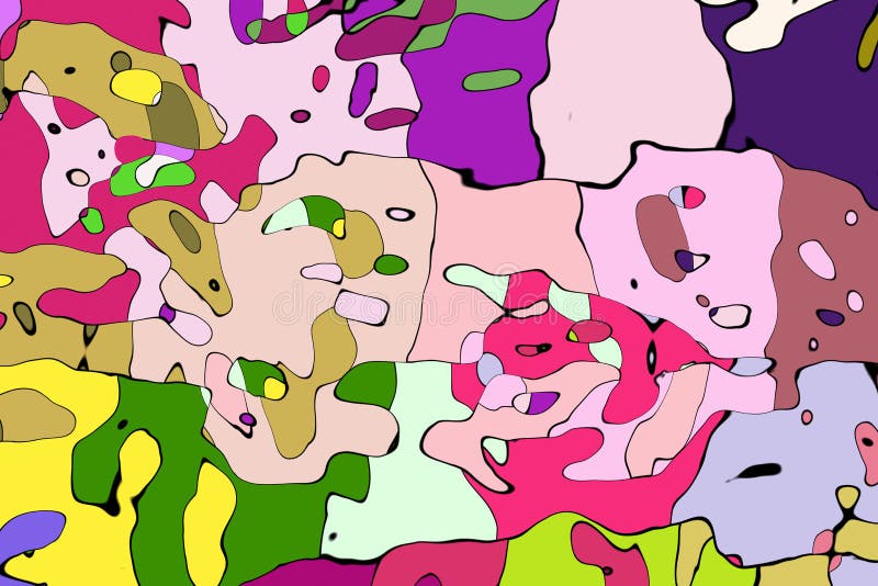 Ornament Graphics- Mathematic Pattern Stock Illustration - Illustration ...