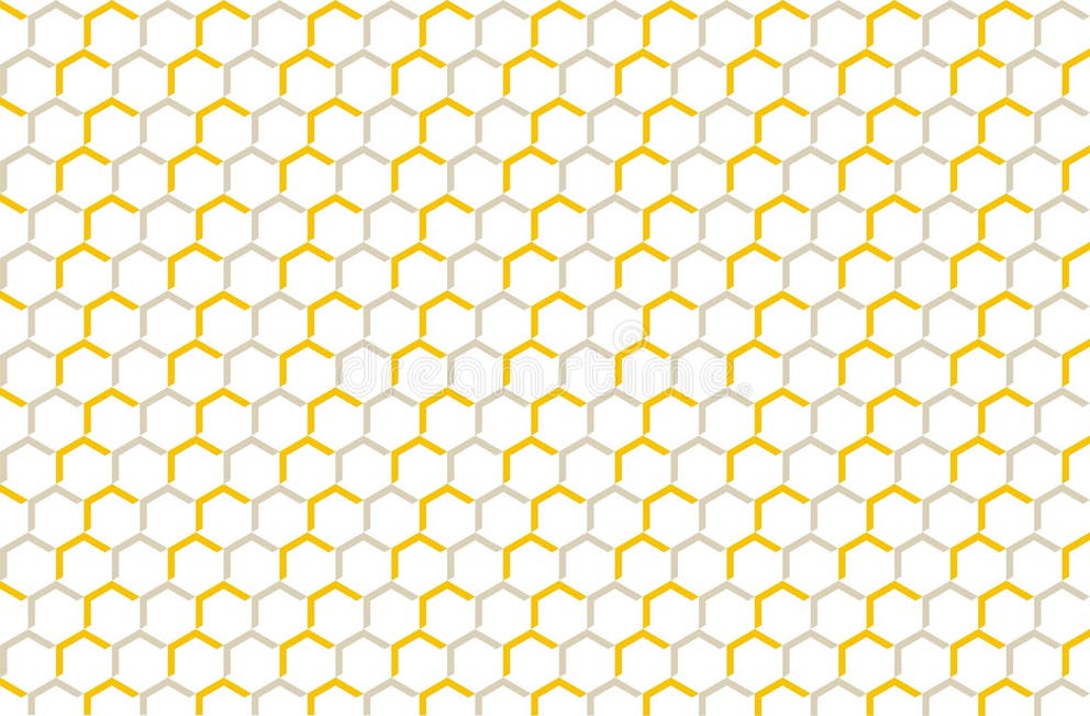 Ornament Honey , Grid Pattern Decorative Stock Illustration ...