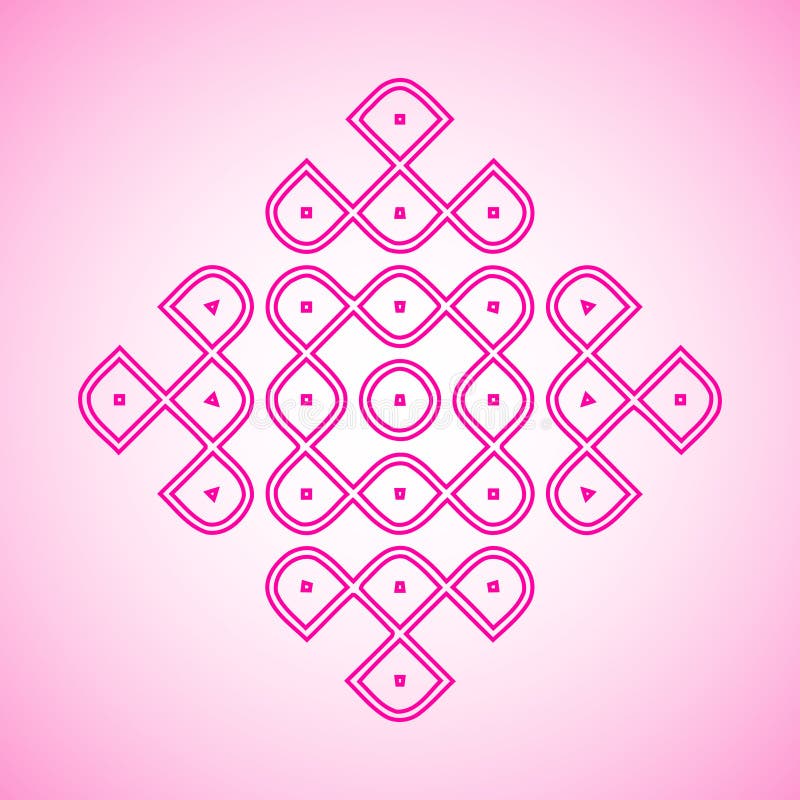 Kolam Vector Stock Illustrations – 1,725 Kolam Vector Stock ...