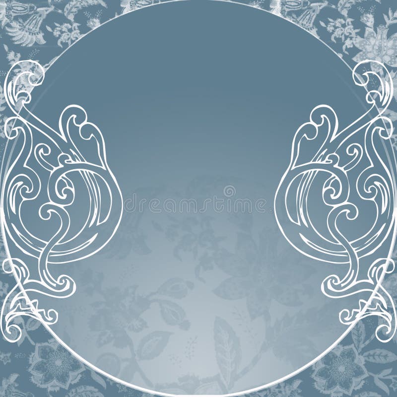 Hand of fatima blue stock vector. Illustration of beauty - 24588599