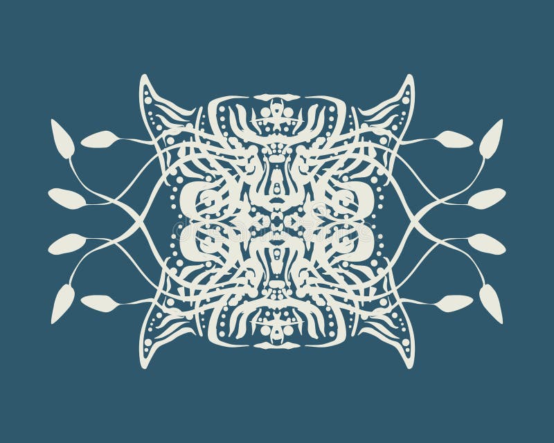 Ornament Of Lines And Curves Stock Vector Illustration Of Decoration