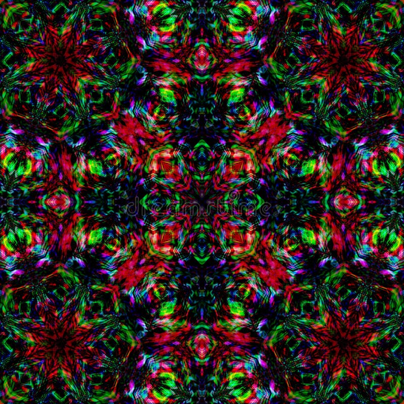 Ornament of Multicolor Shades. Seamless Texture Stock Illustration ...