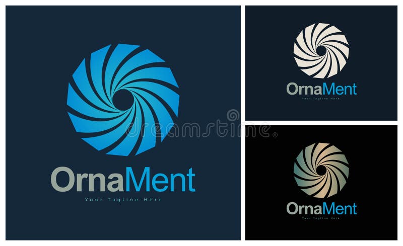 Ornament Pattern Colourful Set Modern Luxury Art and Craft Logo Stock ...