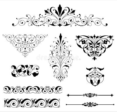 Elegant Rule Lines Borders Stock Illustrations – 29 Elegant Rule Lines ...