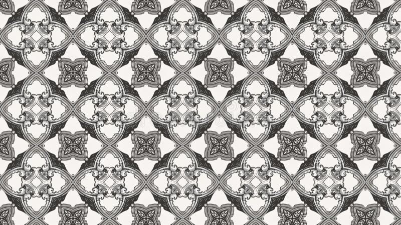 Ornamental Background Pattern Stock Illustration - Illustration of ...