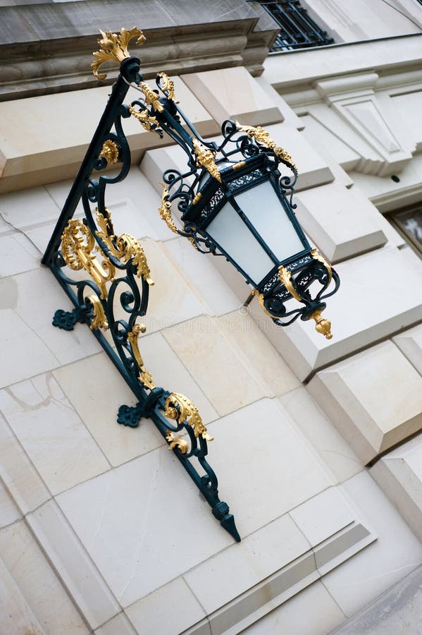 Ornamental baroque lantern stock photo. Image of baroque - 16266588