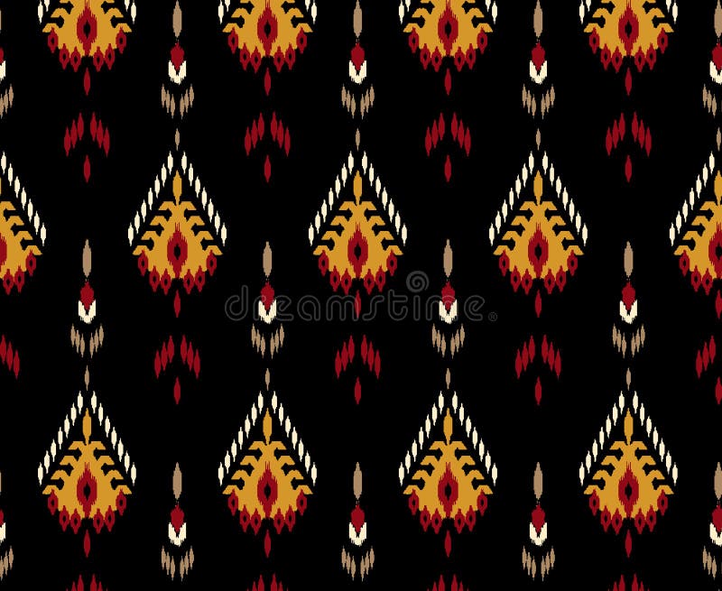 Ornamental Base Ethnic Textile Design Pattern Stock Illustration ...