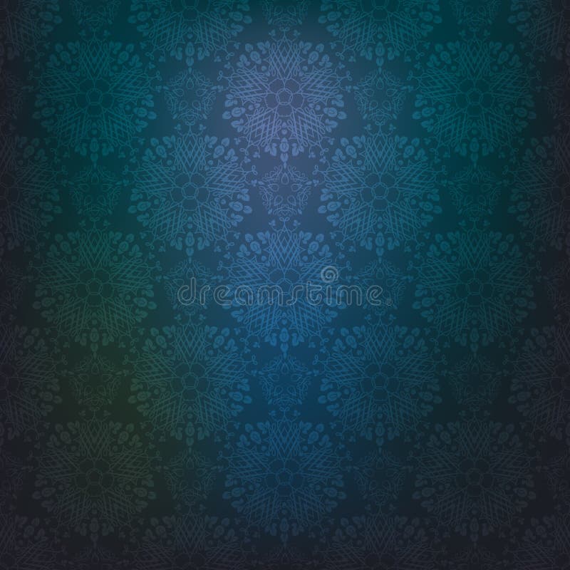 Dark lace seamless stock vector. Illustration of pattern - 133624573
