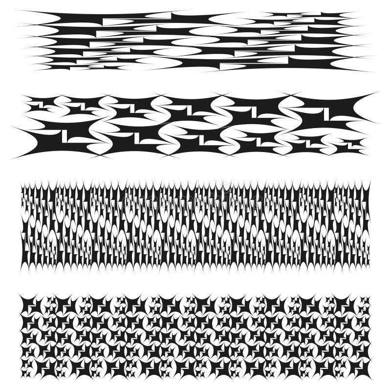 Decorative Vector Black Silhouette Stock Illustrations – 280,672 ...