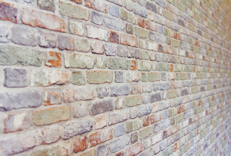 Ornamental Brick Wall Forms Part of Interior Stock Photo - Image of ...